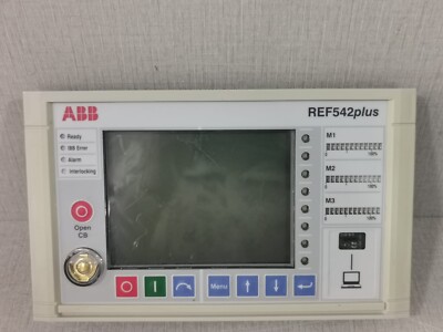 ABB REF542 plus HMI Unit 1VCR007346 Type: G0004 - Ver: 01 , SW: V5E.04 ...