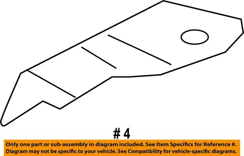 GM OEM 17-23 XT5 Fender Fender Components-Fender Front Bracket 23188289 ...