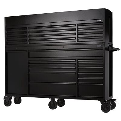 Draper Bunker Combined Roller Cabinet and Tool Chest, 25 Drawer, 72 ...