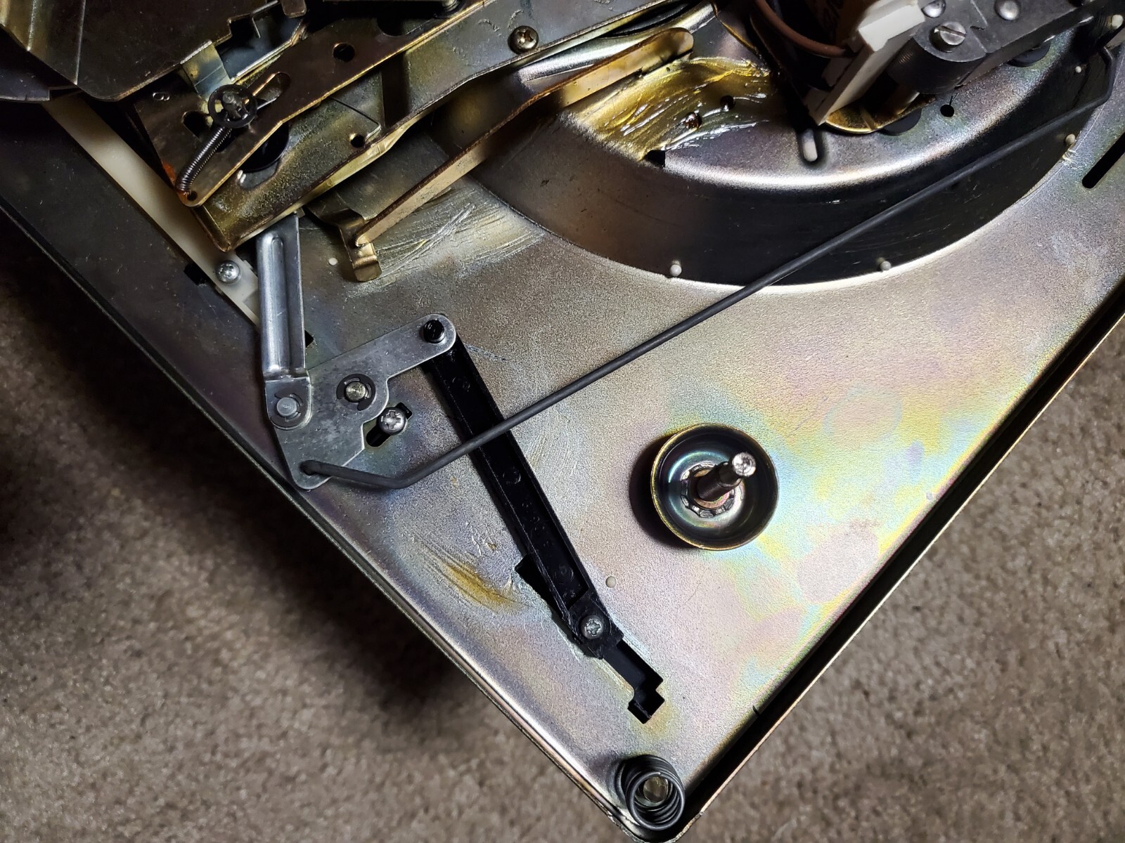 1970's BSR c154-e1 Record Changer Turntable parts repair 33 45 Britain ...