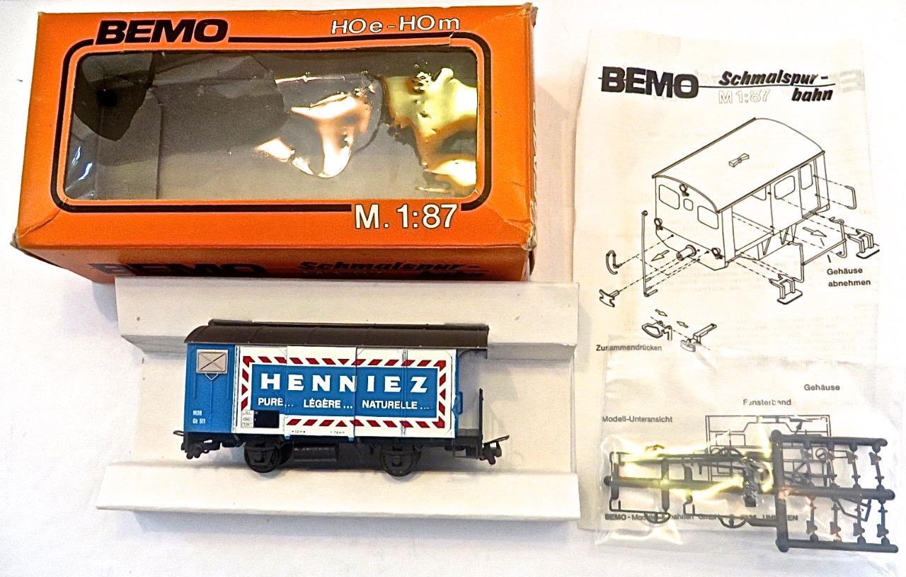 HOm (TT) Gauge BEMO 2274-321 Henniez Goods Wagon Boxed Old Stock | eBay