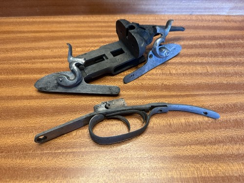 Antique Mfd. 1885 Colt Model 1878 10ga Double Barrel Shotgun Parts Lot ...