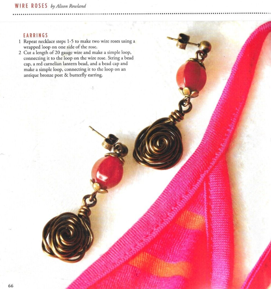 Bead Trends Magazine Metal and Wire Work Jewelry Designs Sead Beading ...