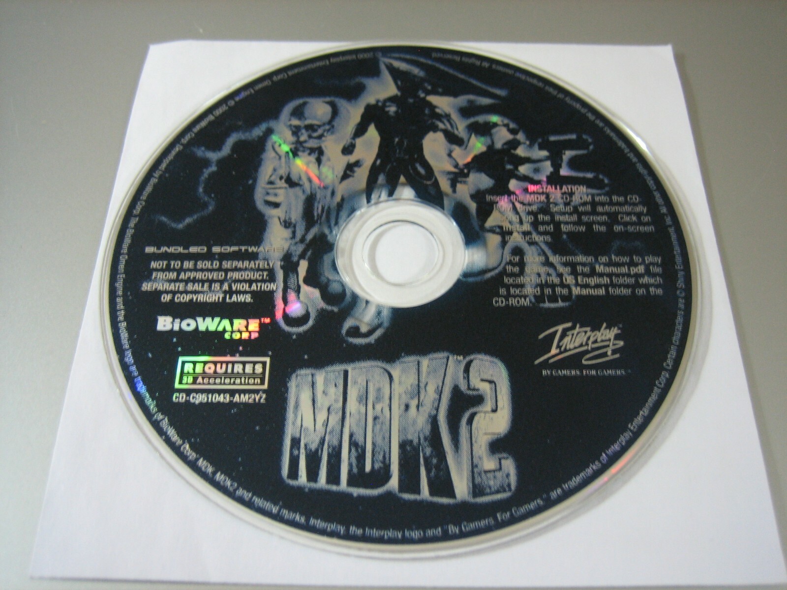 MDK 2 (PC, 2000) - Disc Only!!! 5037999005827| eBay
