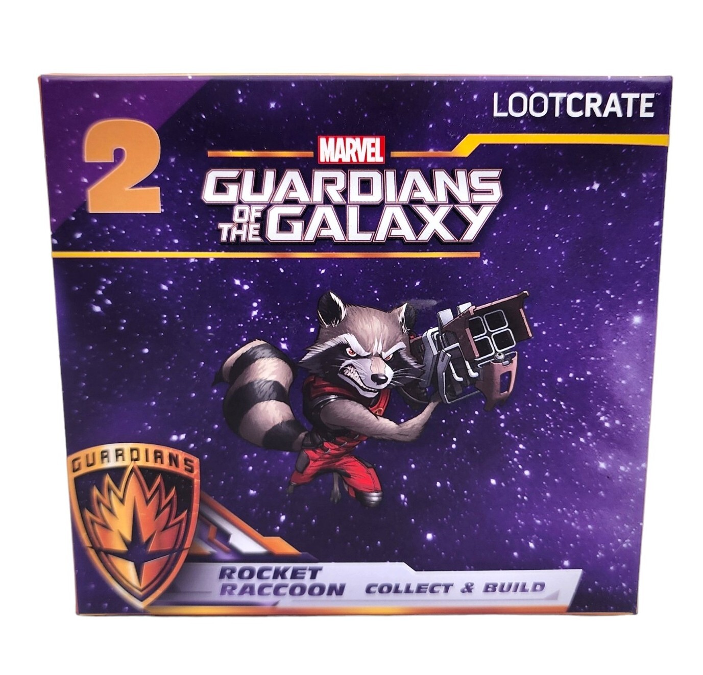 Guardians of the Galaxy Marvel Rocket Raccoon Collect & Build Figure ...