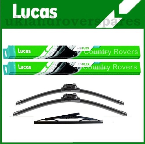 RANGE ROVER EVOQUE WIPER BLADES 2011 to 2018. LUCAS 24" & 21" & QUALITY ...