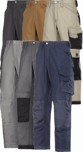 Snickers 3314 Canvas+ Craftsmen Trousers | eBay UK