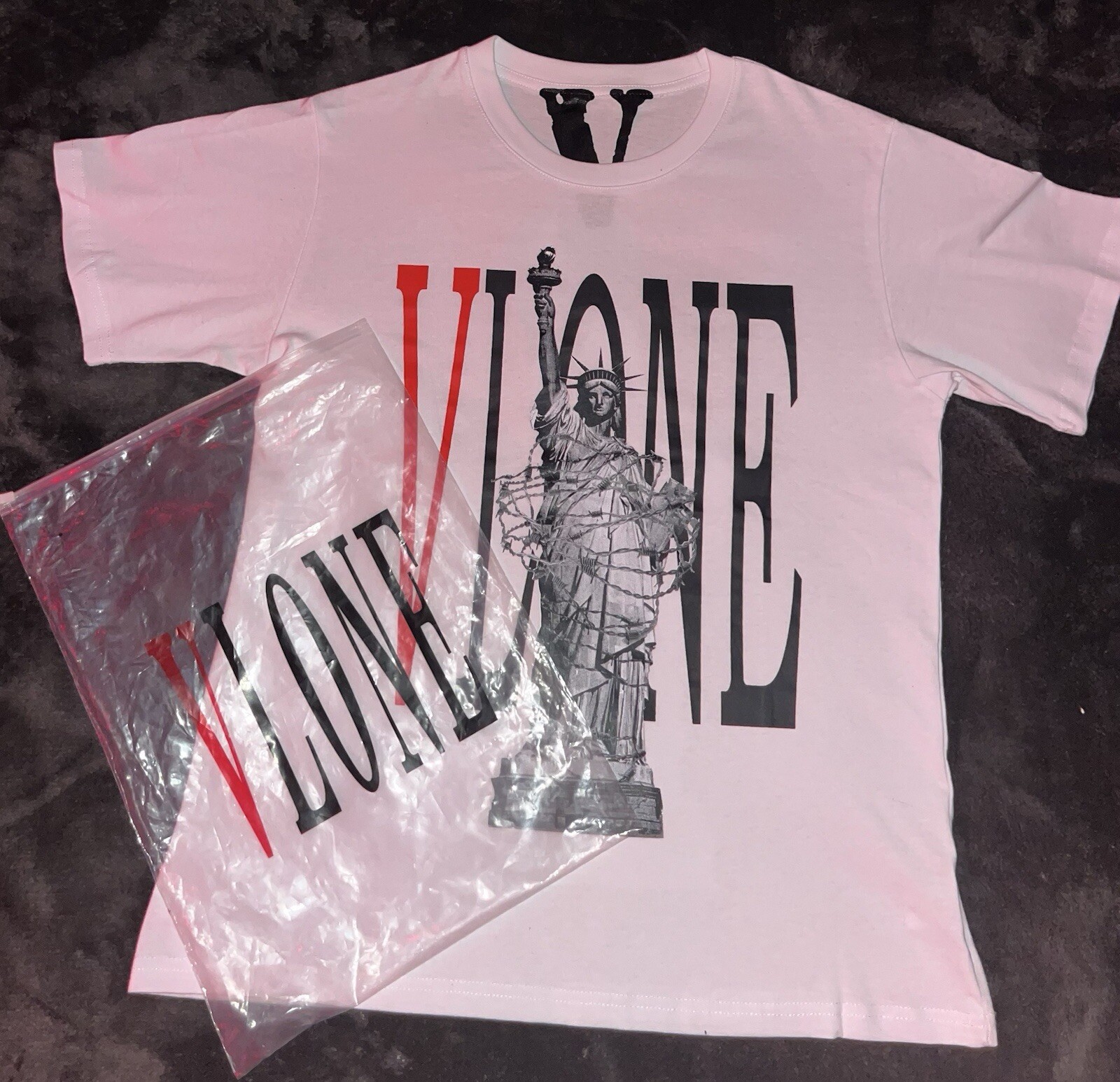 AUTHENTIC VLONE STATUE OF LIBERTY / SIZE MEDIUM SHIRT | eBay