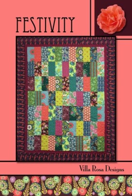 Festivity Quilt Pattern- A Fat 6th Quilt | eBay