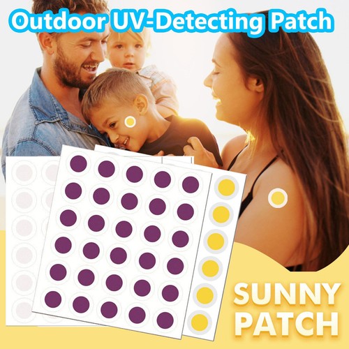 UV Sun Stickers Sunscreen, UV Patches With UV Detection For Adults And ...