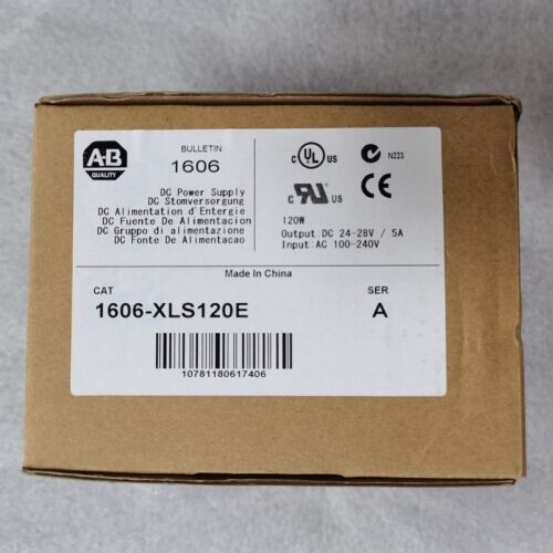 NEW Factory Sealed AB 1606-XLS120E 24 VDC Power Supply 1606XLS120E | eBay