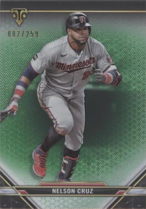 2021 Topps Triple Threads - Nelson Cruz #92 Emerald /259 for sale ...