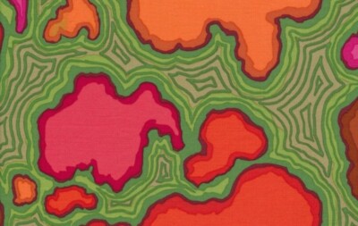 KAFFE FASSETT MAP RED GP120 fat quarter original issue 8 available | eBay
