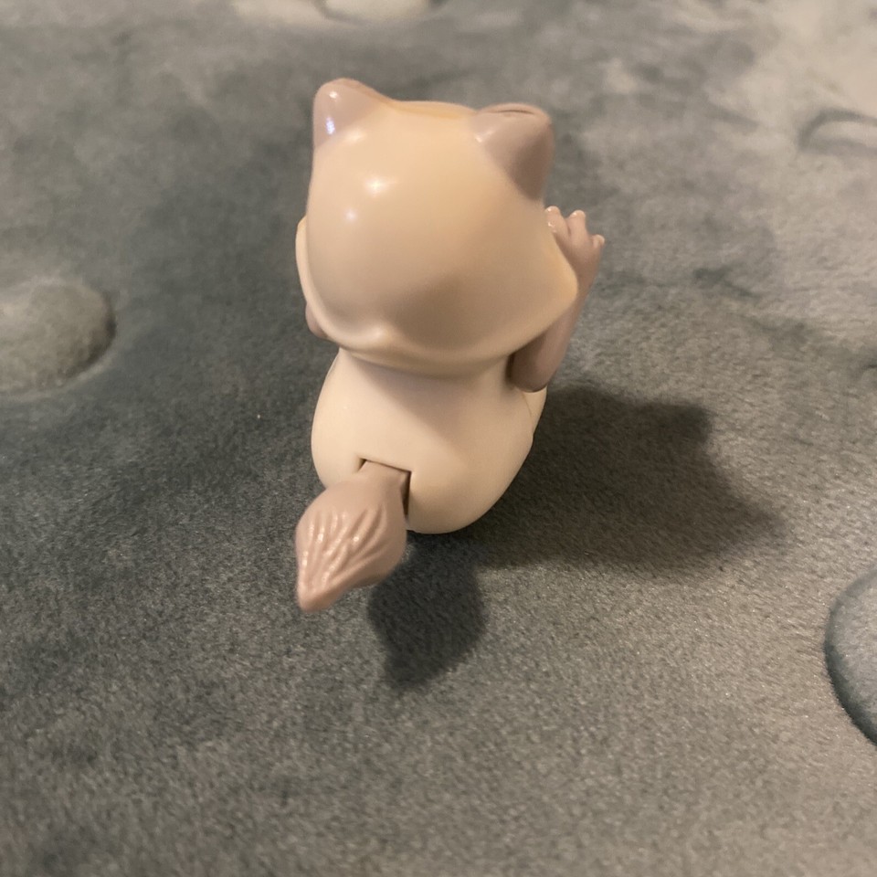 🌟Vintage Littlest Pet Shop Cutesy Kittens Siamese Cat 1992 Kenner White ...