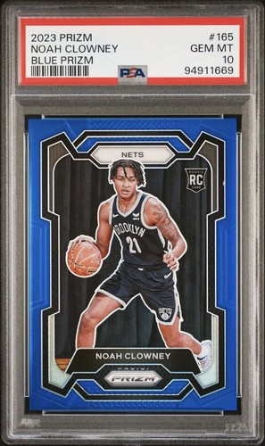 2023-24 Noah Clowney Rookie Blue Prizm #165 /199 PSA 10 | eBay