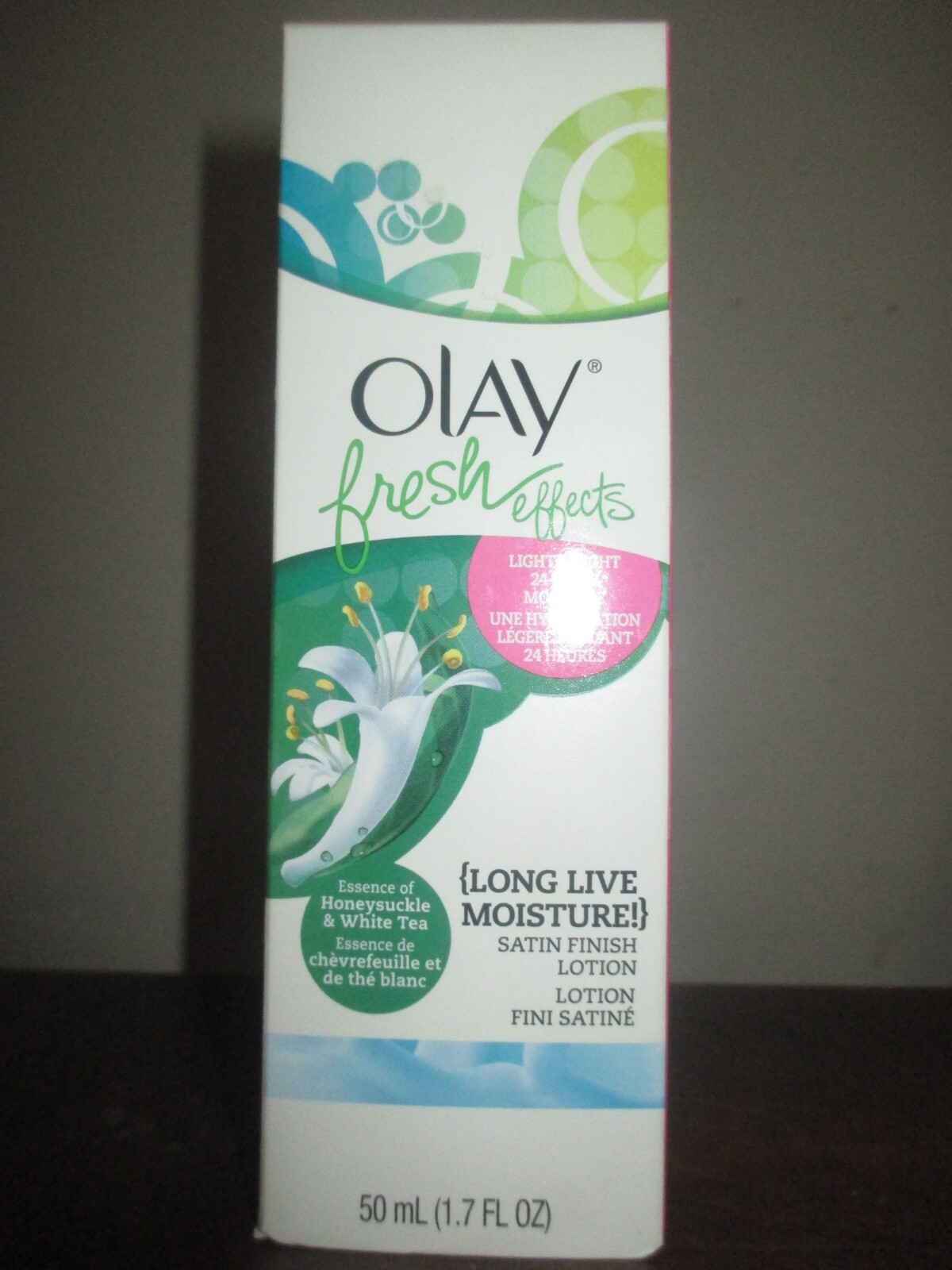 Olay fresh effect long live moisture satin finish lotion 1.7 oz 50 ml ...