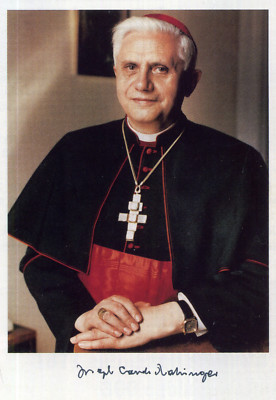 POPE BENEDICT XVI Signed Photograph - 265th Roman Catholic Pope ...