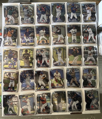 2023 Bowman Chrome 1st Bowman Insert Lot Of 30-11 | eBay