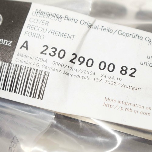 Mercedes R230 W230 W209 Aluminium Brake Pedal Cover A2302900082 | eBay