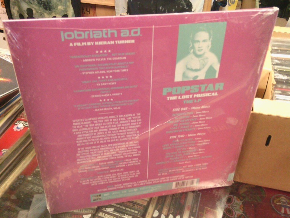 Jobriath AD A Rock 'N' Roll Fairy Tale + Popstar Lost Musical LP NEW ...