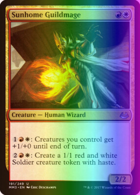 MTG Magic the Gathering Sunhome Guildmage (191/270) Modern Masters 2017 LP FOIL | eBay