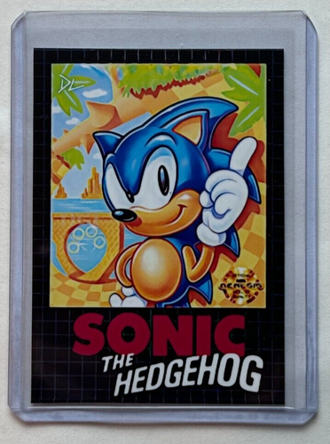 Sonic Limited Edition Artist Signed "The Hedgehog" Trading Card 7/10 | eBay