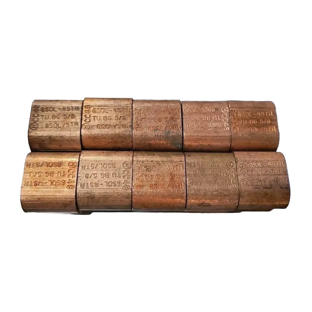 THOMAS & BETTS Homac EZGROUND CC-48 Compression C-Tap Copper 6to4 5to6 ...