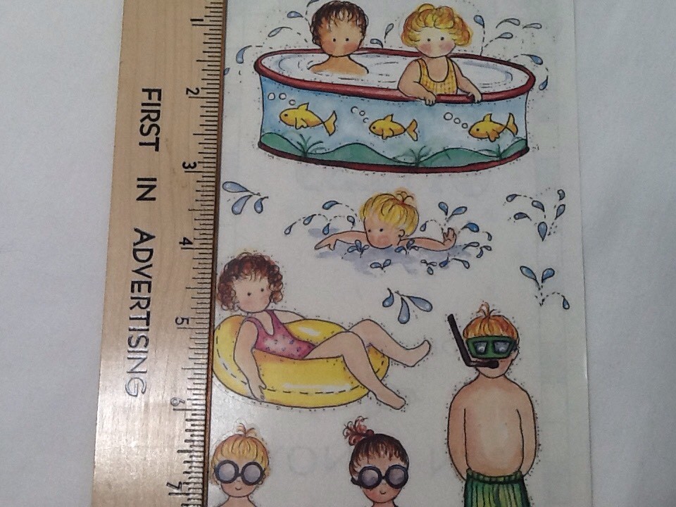 Swimming pool SCRAPBOOKING Stickers By Bo-Bunny Press | eBay