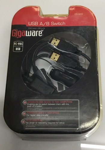 Gigaware USB A/B Swich | eBay