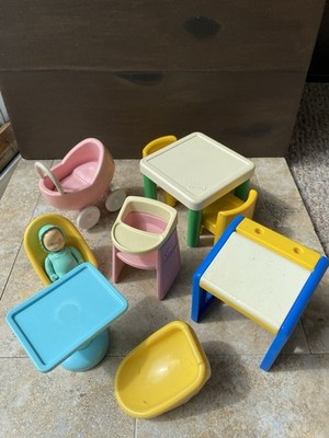 Little Tikes Lot including various furniture types and baby! | eBay