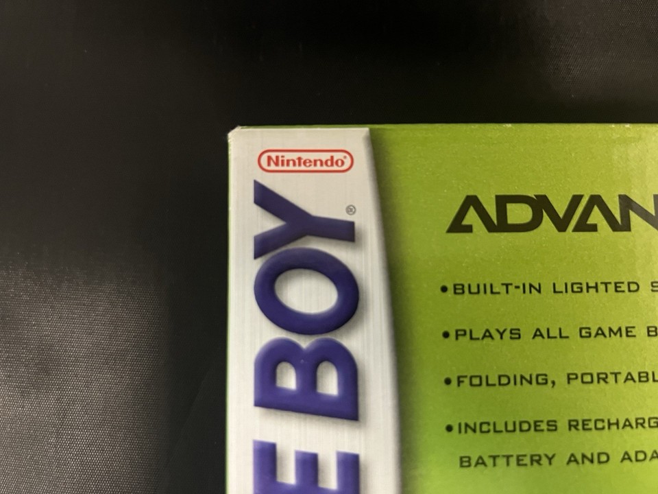 Nintendo Game Boy Advance SP Limited Edition Lime/Orange FACTORY SEALED ...