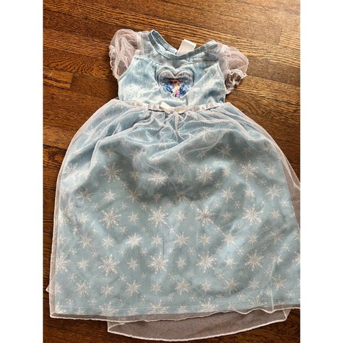 Disney Frozen Elsa Short Sleeve Nightgown or Dress Costume Size 2T | eBay