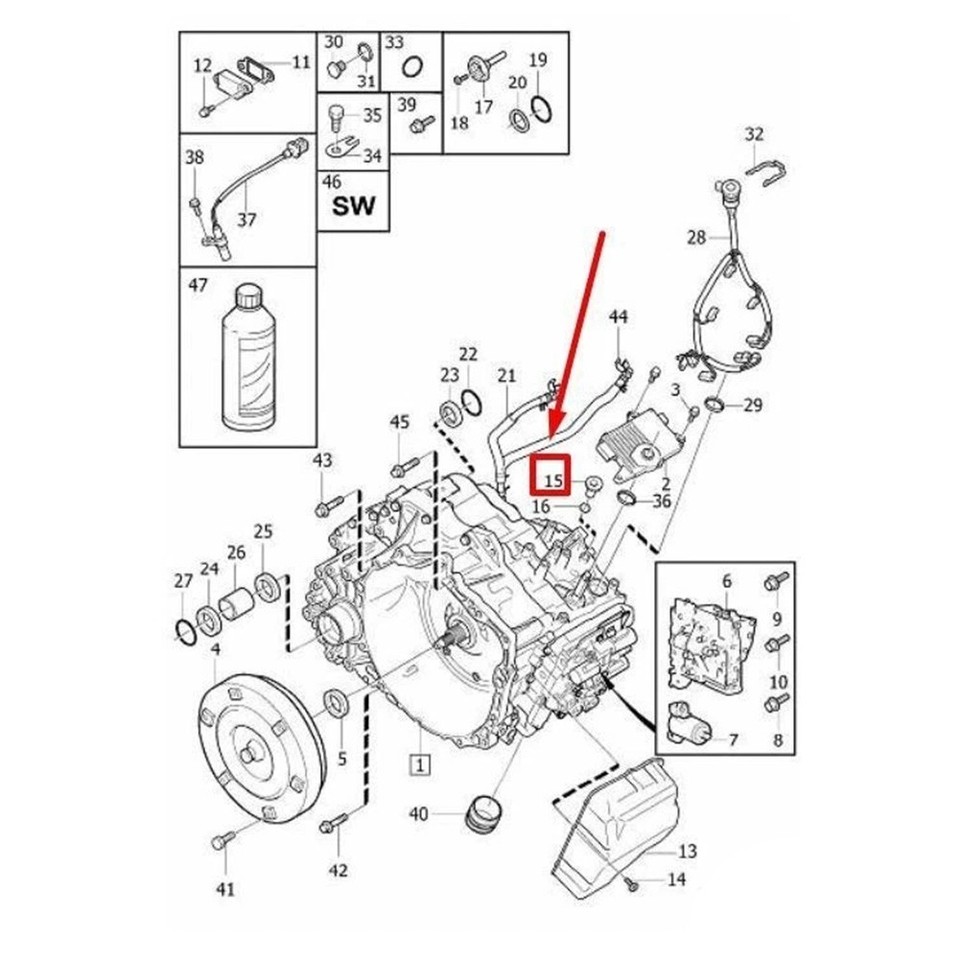 Trans Oil Fill Screw Fluid Cap Wear-resistant Non-deformable ...