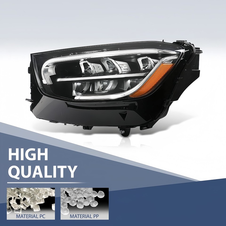 LED Headlight Assembly Left LH for 2020-2022 Mercedes-Benz GLC300 ...
