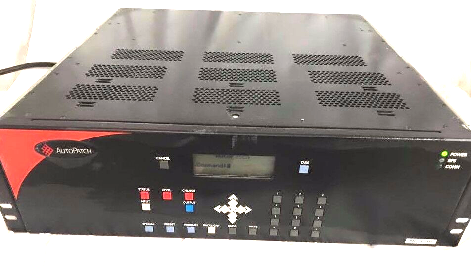 AutoPatch 3RU Modula Series Local Control Panel Module | eBay