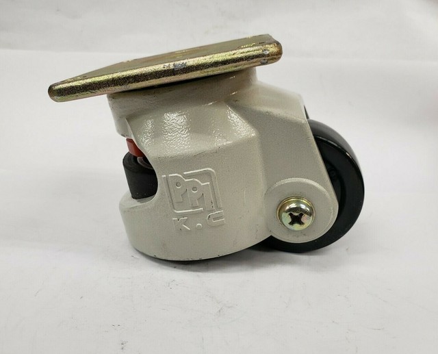 PPI KC80F Leveling Swivel Caster 1322lbs Cap 2-1/2" Diameter Wheel ...