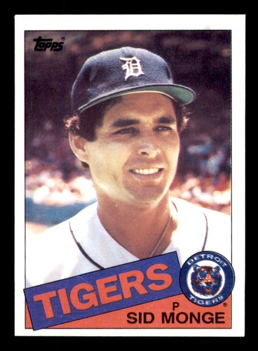 1985 Topps Baseball #408 Sid Monge NM or Better *cc1 | eBay