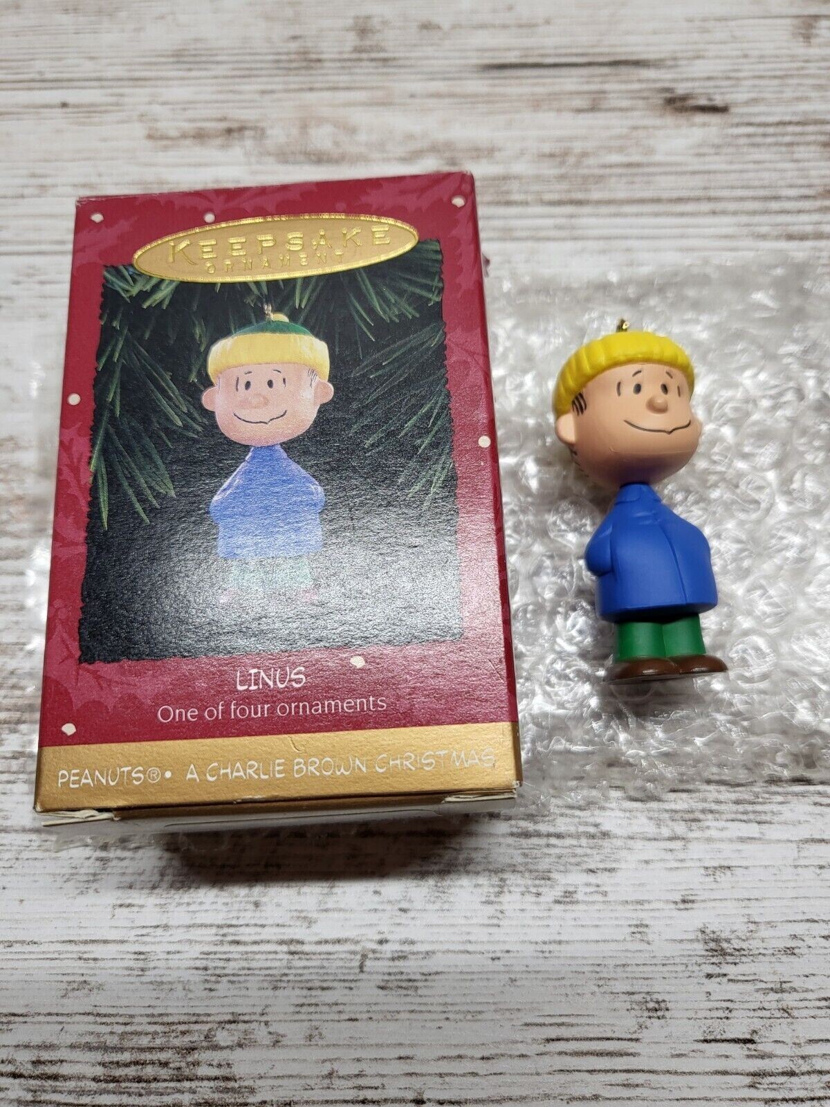 Hallmark Linus Charlie Brown Peanuts Ornaments One Of Four Ornaments ...