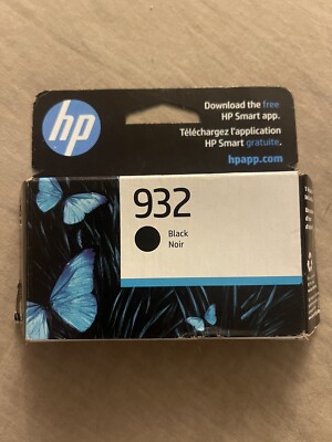 HP Black 932 Officejet Ink Cartridge EXP 02/2024+ BRAND NEW | eBay