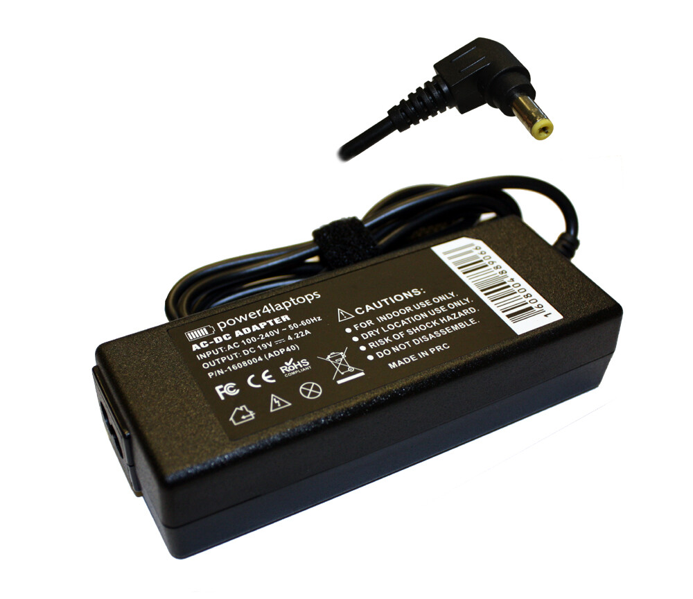 Fujitsu Siemens ADP-80NB A Compatible Laptop Power AC Adapter Charger ...