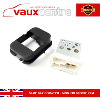 OE Vauxhall Astra G H Zafira A Heater Blower Motor Fan Resistor ...