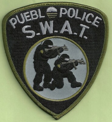 PUEBLO COLORADO POLICE SWAT TEAM SHOULDER PATCH | eBay