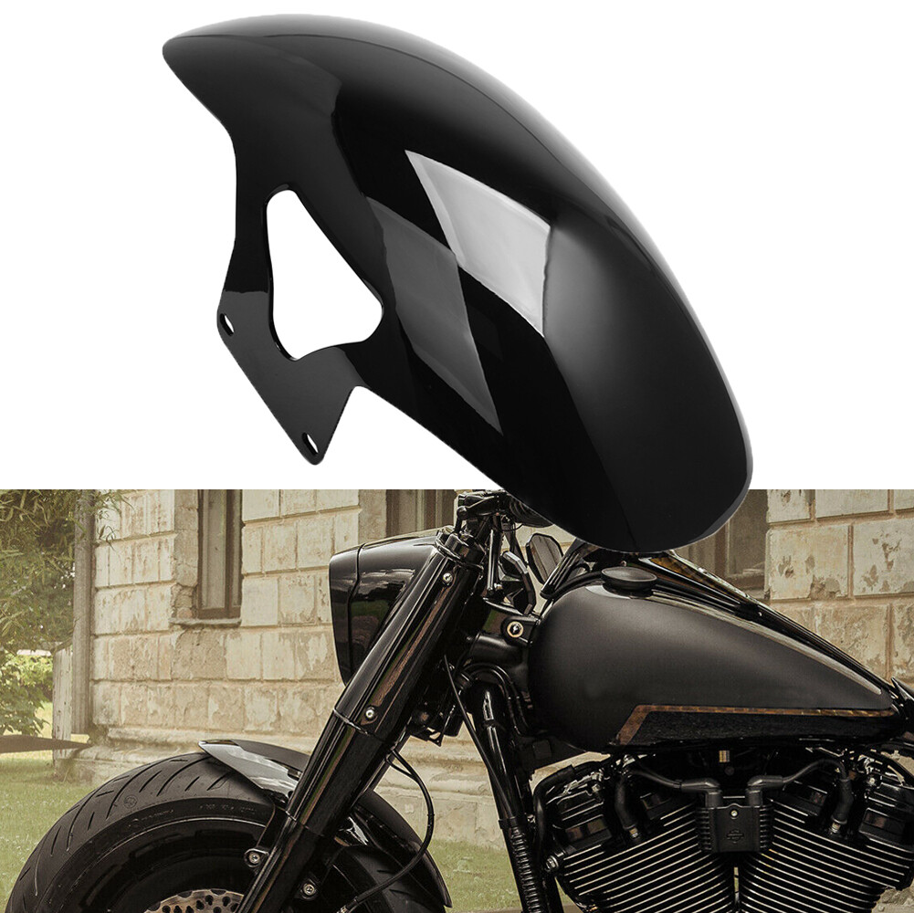 Short Front Fender Fit For Harley M8 Softail Fatboy FLFBS 114 FLFB 107 ...