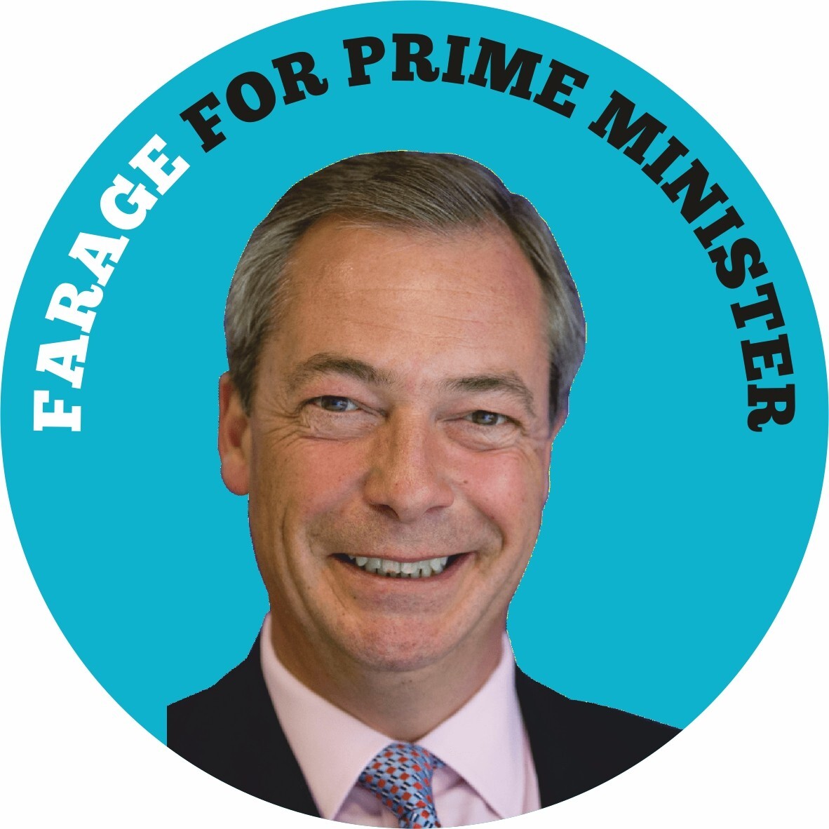 2 X Nigel Farage For Prime Minister Reform UK Car Van Sticker Brexit ...