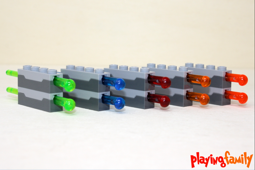 LEGO STAR WARS, Shooter Pack, 20 LEGO®-Teile, Spring Shooter Pfeile, 5 ...