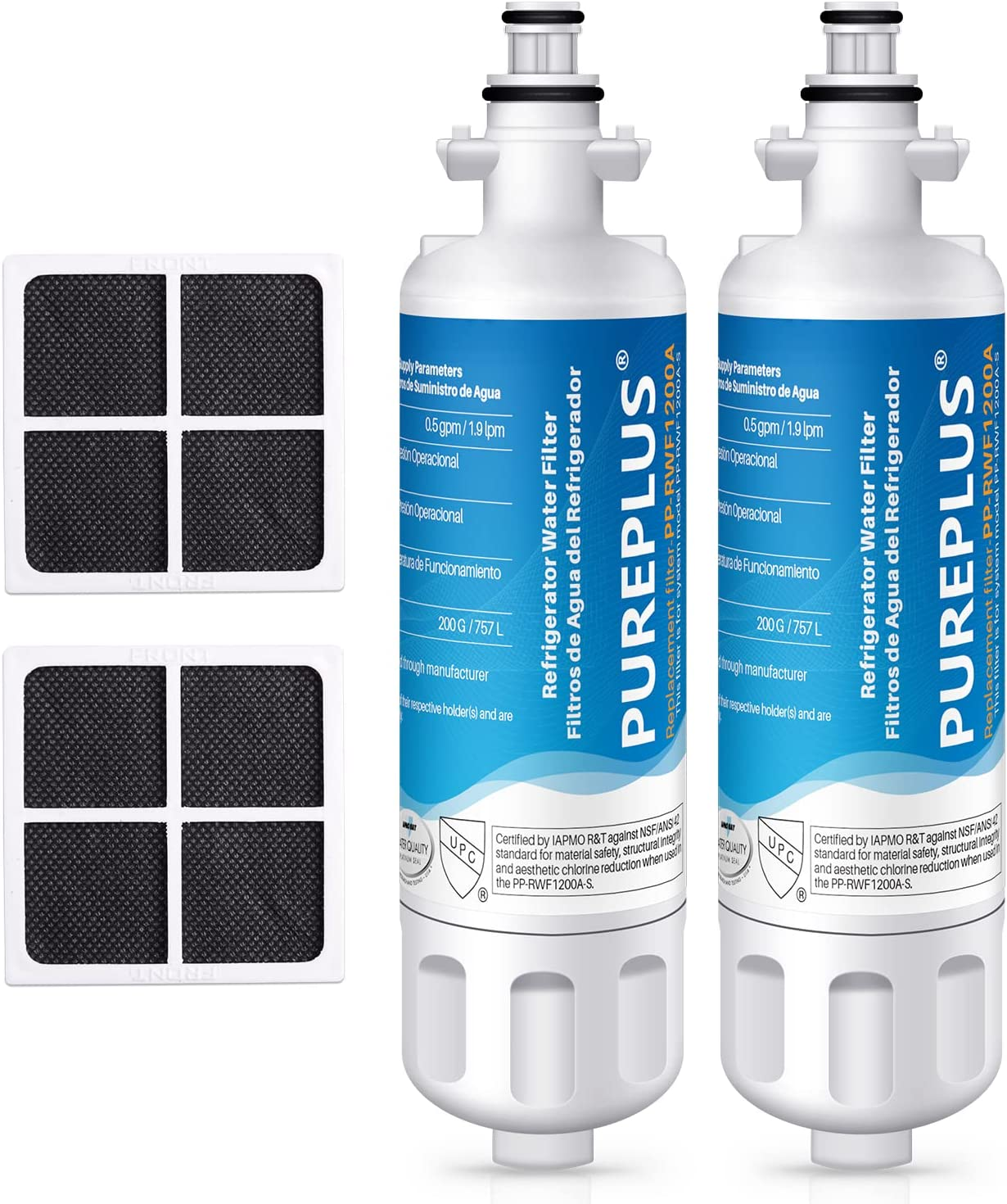 2Pack Filter Replacement LG Kenmore Elite Water And Air Filter ...