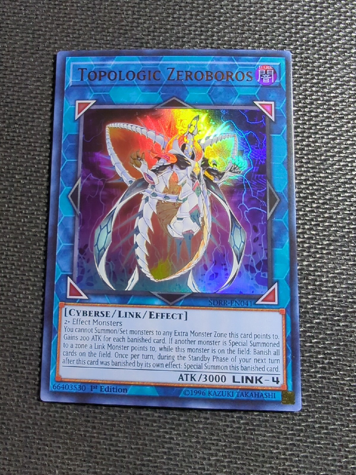 Yu-Gi-Oh! TCG Topologic Zeroboros Structure Deck: Rokket Revolt SDRR ...