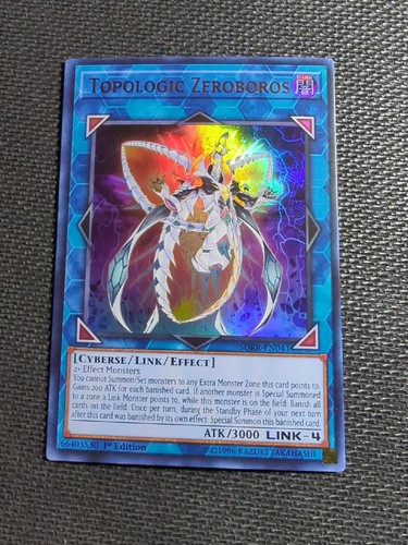 Yu-Gi-Oh! TCG Topologic Zeroboros Structure Deck: Rokket Revolt SDRR ...