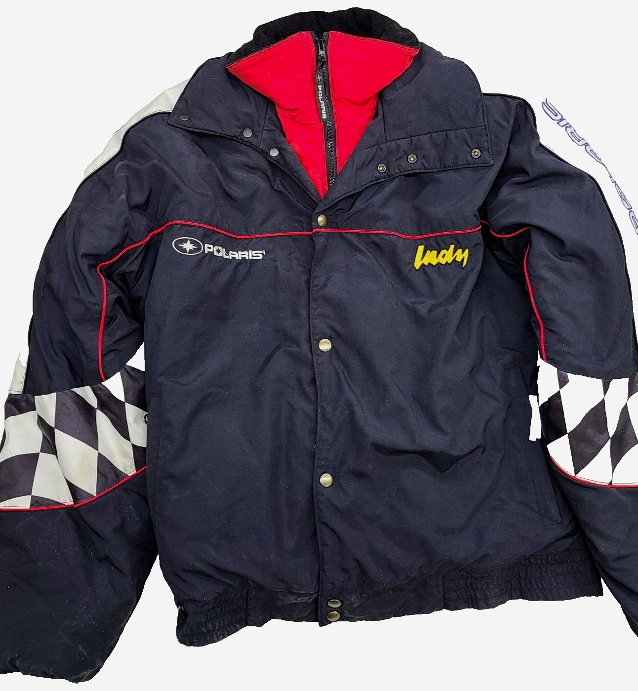 Vintage Polaris Indy SP Snowmobile Racing Jacket Coat… - Gem