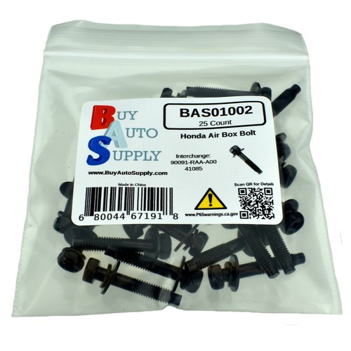 Air Cleaner Box Lid Bolt / Screw 5x28 Replaces Honda 90091-P36-000 ...